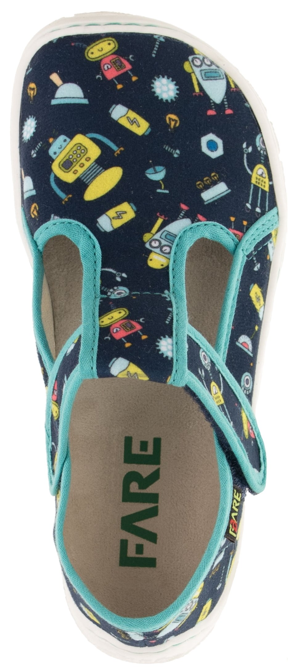 FARE BARE dětské papuče na suchý zip | FARE